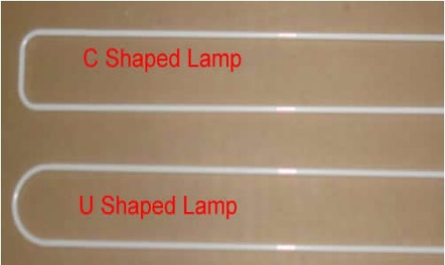 - L-U-C shape CCFL