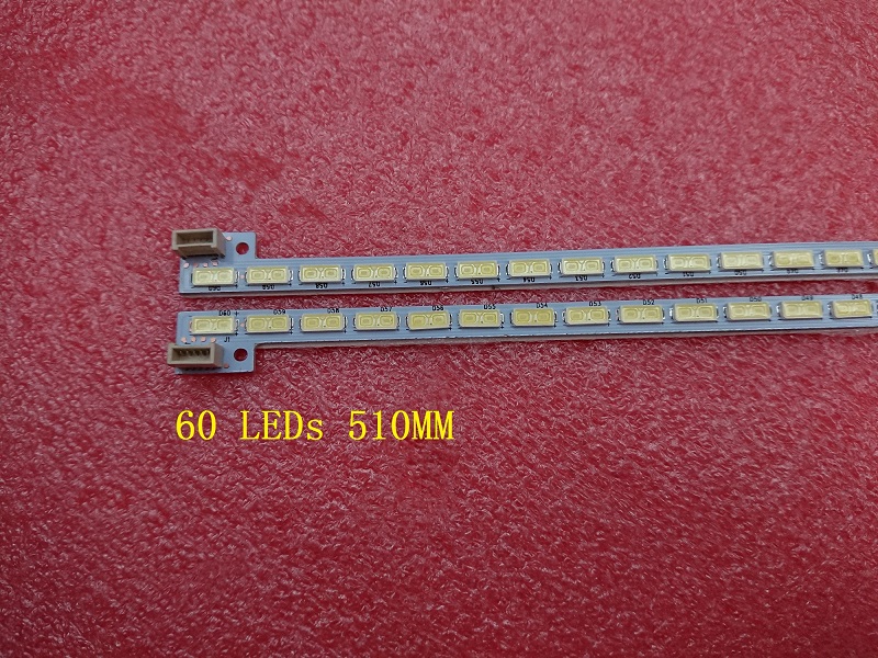 2 PCS T460HVD01.0 74.46P06.001-4-DX1 LED strip STA460A92/93 60 LEDs 510MM