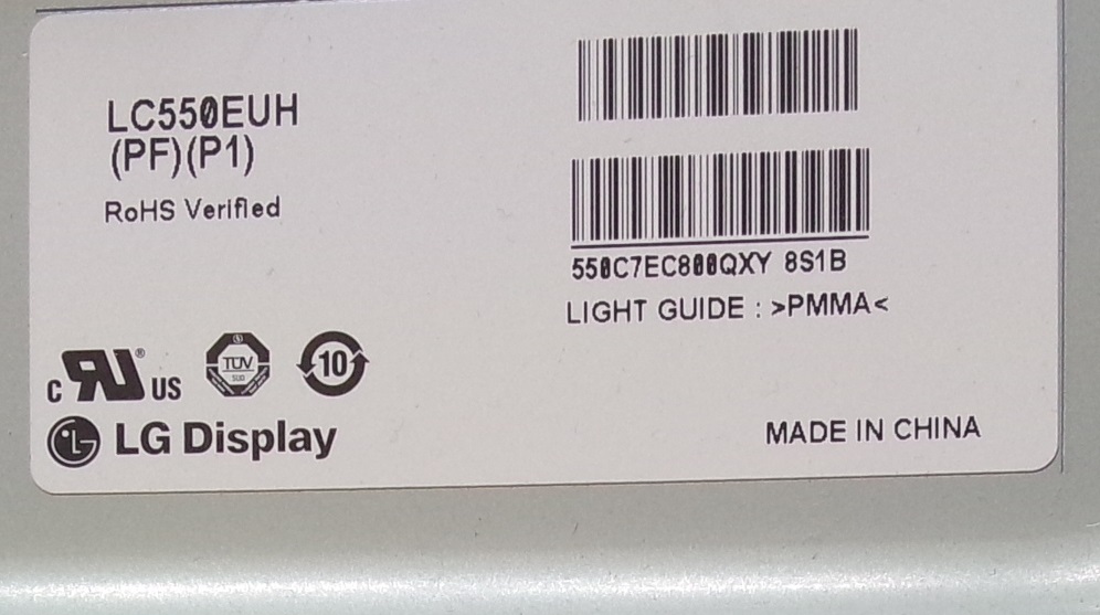 2 PCS*75LED 605mm LED stip for 55LA6800 55LA6600 6922L-0069A LC550EUH ...
